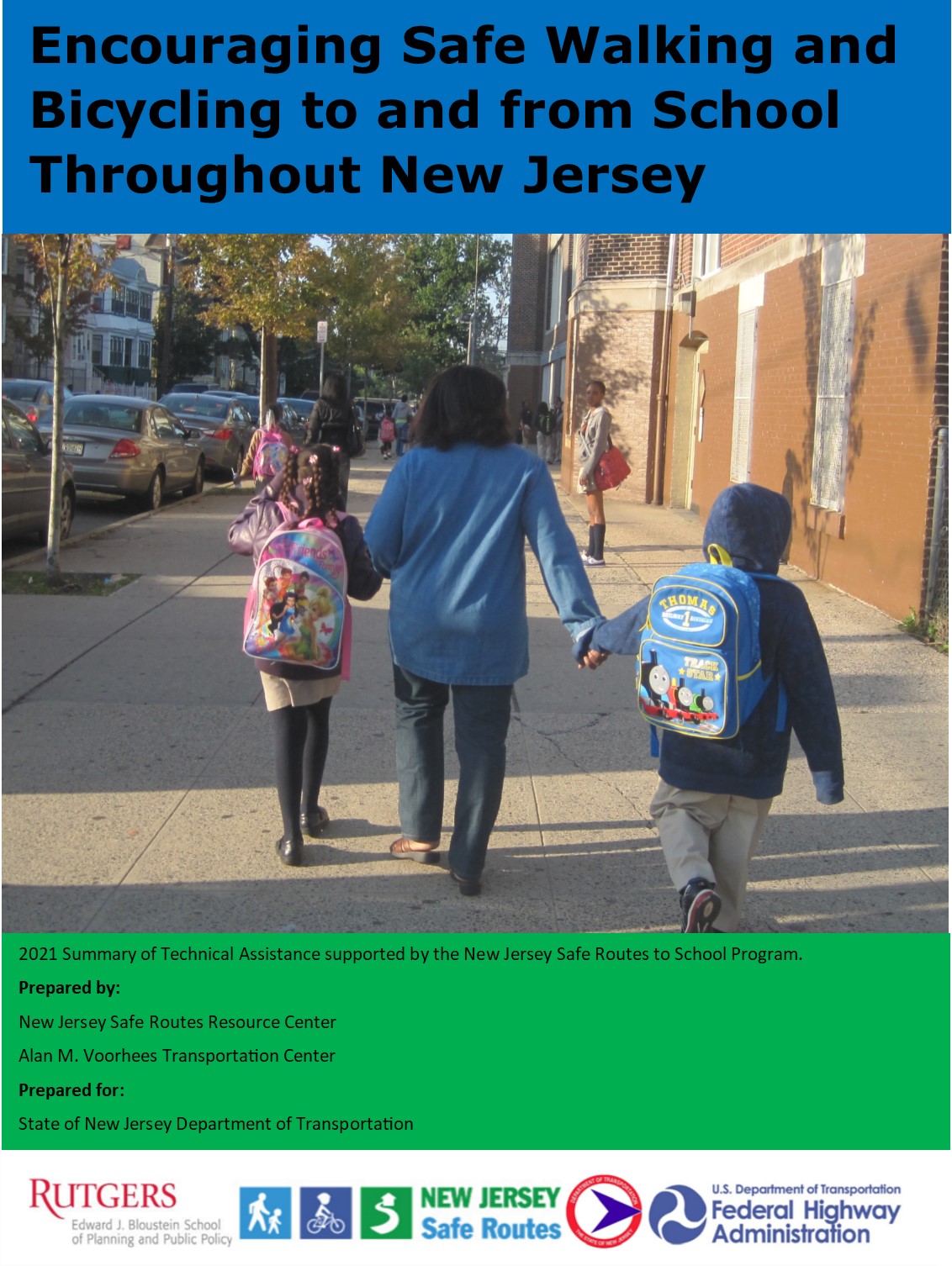 Encouraging Safe Walking and Bicycling to and From School Throughout ...