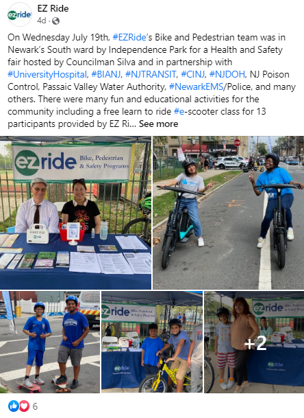 Safe Routes throughout New Jersey: August 2023 - New Jersey Safe Routes